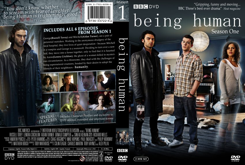 Being Human Season 1 Tv Dvd Custom Covers Being Human Season 1