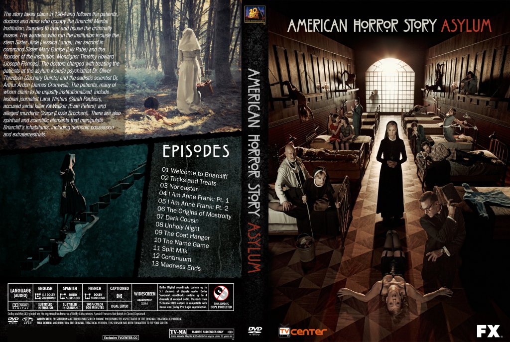 American Horror Story Season Tv Dvd Custom Covers American Horror